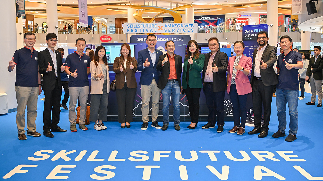 SMU, Amazon Web Services and SkillsFuture Singapore launch new programme to help individuals ...